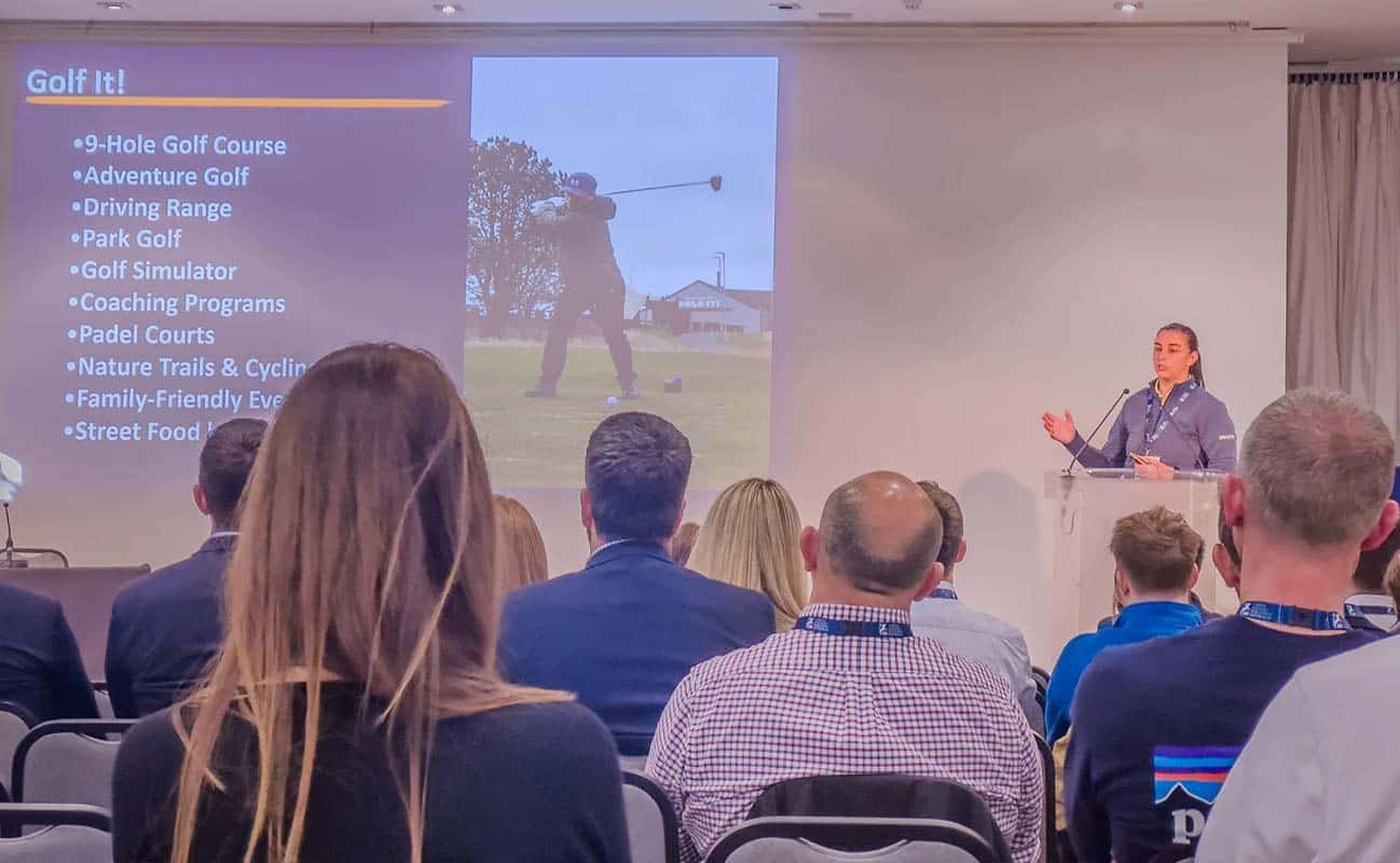 Benefits of Golf for Health shared at International Congress